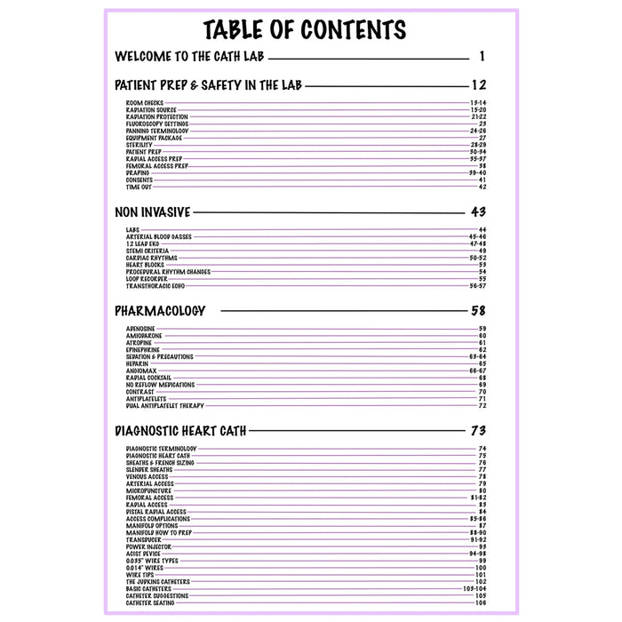 The Cath Lab Visual Orientation Manual